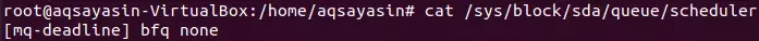 Nola eta noiz aldatu I/O Scheduler Linux-en 13393_8