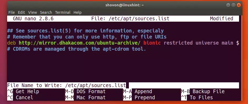 Jauniniet Ubuntu uz 1804 13404_10
