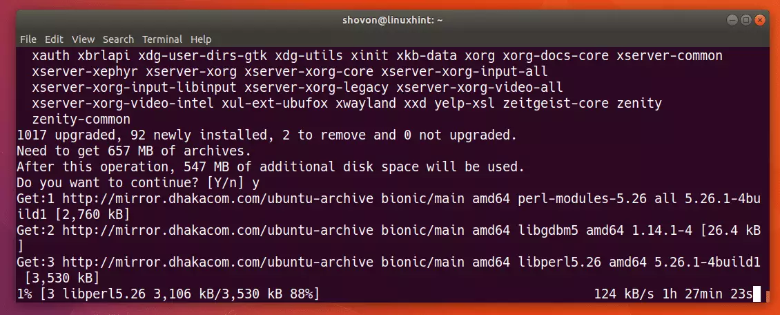 Надградете го Ubuntu на 1804 година 13404_17