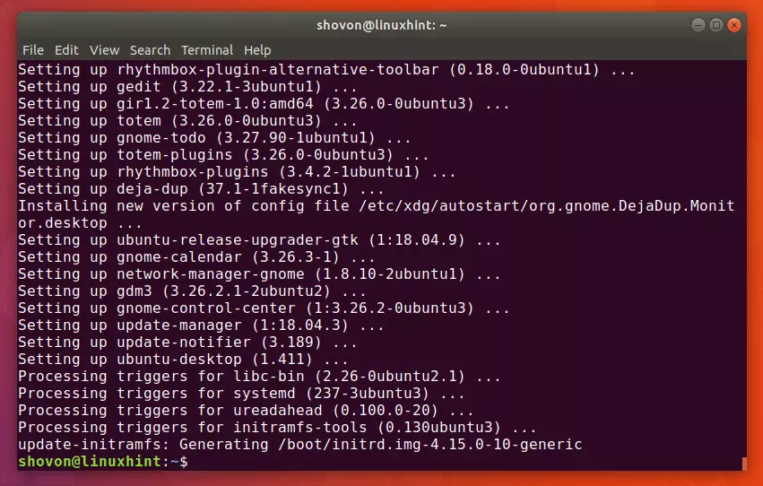 Kuzamura Ubuntu kuri 1804 13404_21