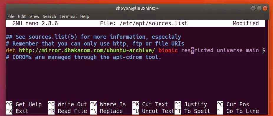 Թարմացրեք Ubuntu-ն մինչև 1804 13404_8