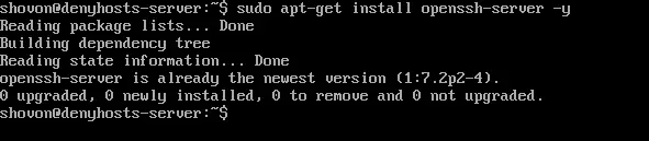 Instalējiet DenyHosts Ubuntu 13406_2