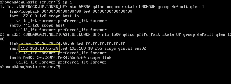 I-install ang DenyHosts sa Ubuntu 13406_8