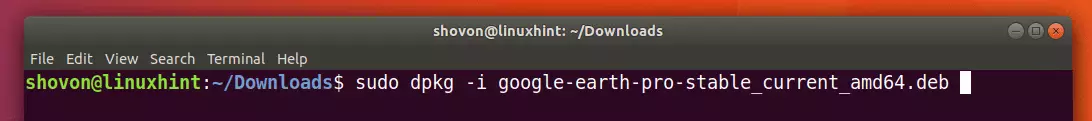 I-install ang Google Earth sa Ubuntu 13414_10