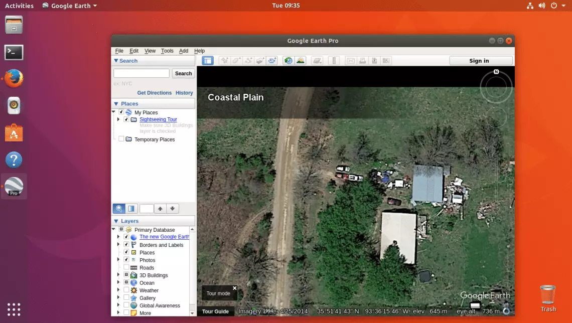 Instalējiet programmu Google Earth Ubuntu 13414_17