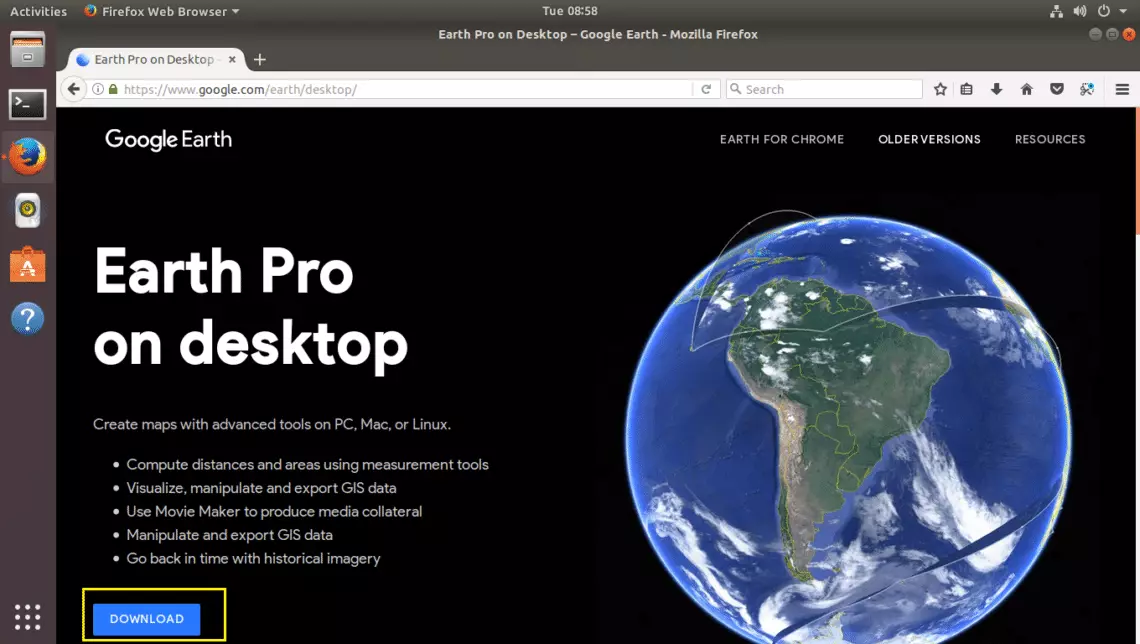 Տեղադրեք Google Earth-ը Ubuntu-ում 13414_4