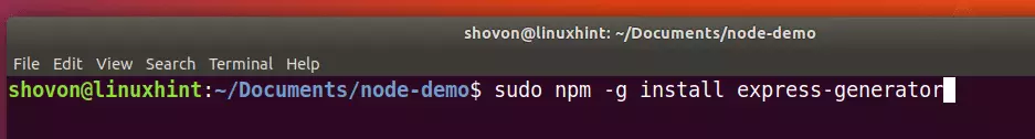 Installa NPM NodeJS Package Manager fuq Ubuntu 13416_14