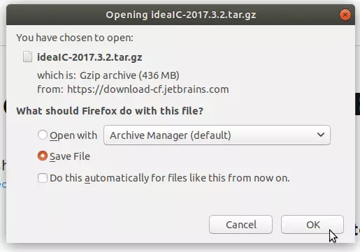 Ubuntu 17'ка IntelliJ Community Edition урнаштырыгыз 13417_10
