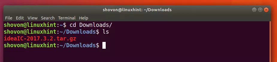 Ubuntu 17 پر IntelliJ کمیونٹی ایڈیشن انسٹال کریں۔ 13417_12