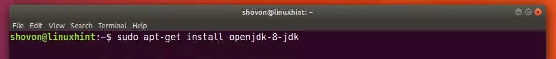 Instal·leu IntelliJ Community Edition a Ubuntu 17 13417_15