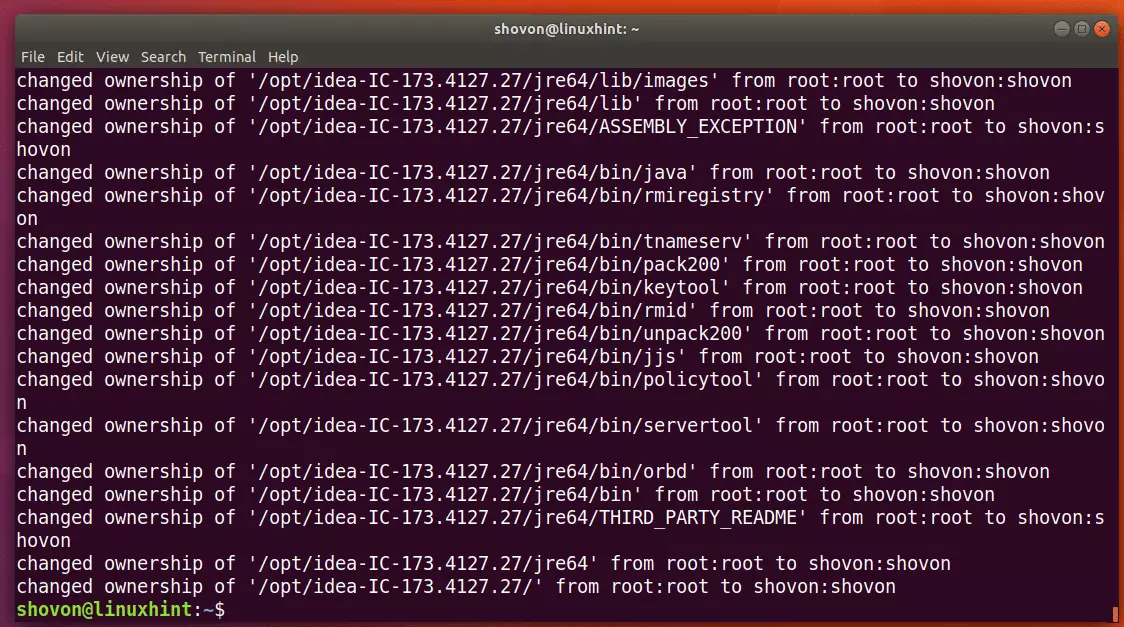 ຕິດຕັ້ງ IntelliJ Community Edition ໃນ Ubuntu 17 13417_21