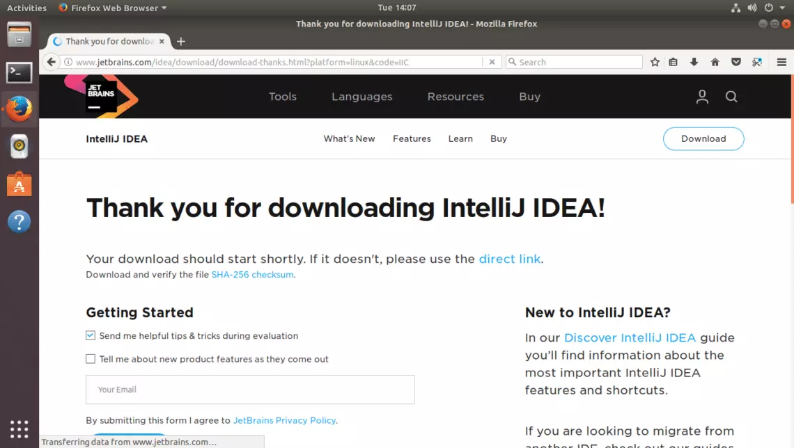 Nainstalujte IntelliJ Community Edition na Ubuntu 17 13417_8