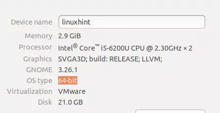 Ubuntu wersiýasyny barlaň 13418_6
