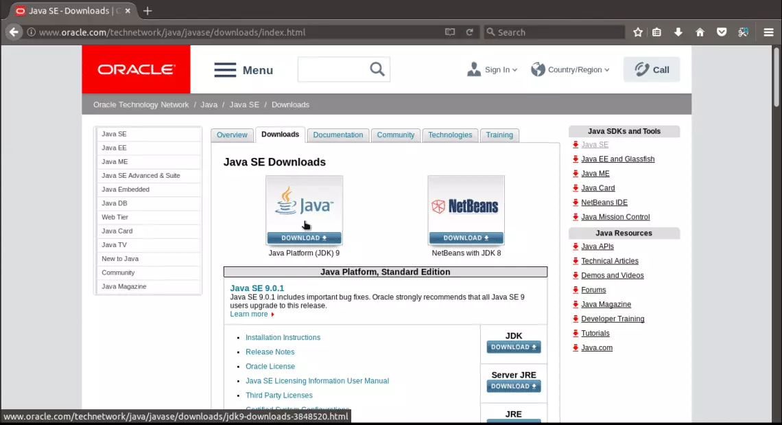 Инсталирајте Oracle JDK 9 на Ubuntu 17.10 13434_4
