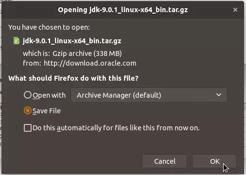 Տեղադրեք Oracle JDK 9-ը Ubuntu 17.10-ում 13434_8