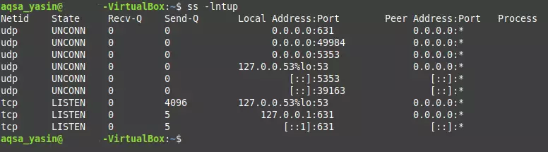 Jak zkontrolovat, zda je port používán v Linuxu 13442_7