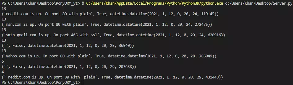 Python serweriniň gözegçilik skripti 13449_16