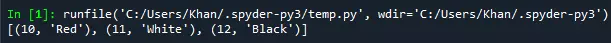 Vadnica za funkcije Python Enumerate 13455_6
