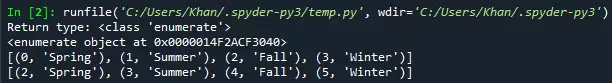 Python Enumerate Fonksyon Tutorial 13455_8