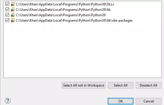 Python Eclipse'i ja PyDevi installimine 13456_30