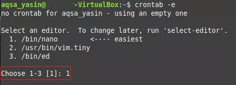 Як выкарыстоўваць Cron ў Linux 13463_2