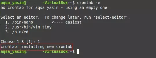 Linux හි Cron භාවිතා කරන්නේ කෙසේද? 13463_4