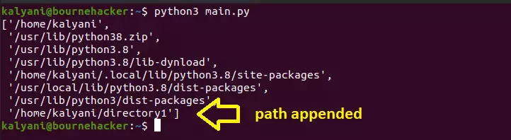 Python'да Sys.path.append () ничек кулланырга 1371_7