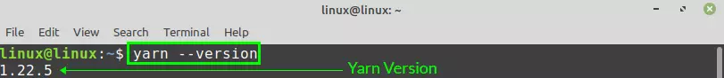 Cómo instalar Yarn en Linux Mint 20 1383_9