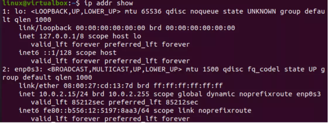 Comando IP Monitor Linux 13_3