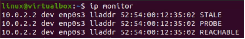 Εντολή IP Monitor Linux 13_6