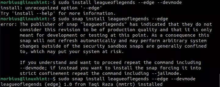 Wéi installéiere ech League of Legends op Ubuntu 1413_3