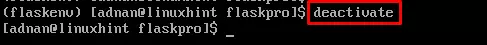 Як встановити Flask для Arch Linux 1422_10