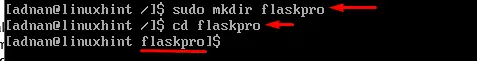 Ինչպես տեղադրել Flask-ը Arch Linux-ի համար 1422_5