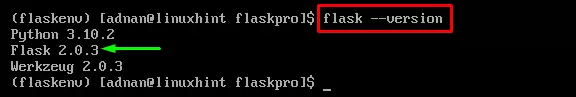 Arch Linux အတွက် Flask ထည့်သွင်းနည်း 1422_9