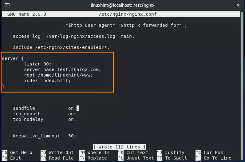 Nginx ನೊಂದಿಗೆ index.html ಅನ್ನು ನಾನು ಹೇಗೆ ಪೂರೈಸುವುದು 1431_16