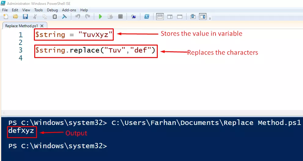 PowerShell Replace Method | បានពន្យល់ 1462_1