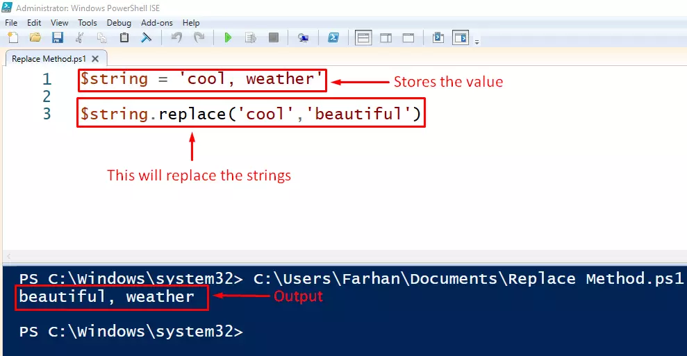 PowerShell Replace Method | បានពន្យល់ 1462_3
