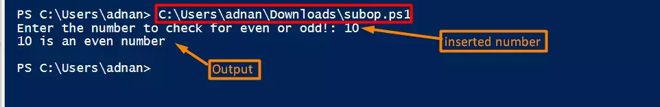 PowerShell Ti o ba gbólóhùn 1464_3