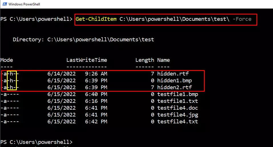 Como usar o cmdlet remove-item do PowerShell 1468_11