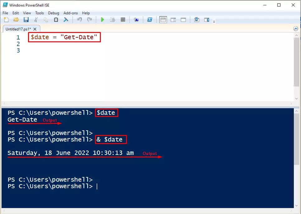 Hubungi operator “&” di PowerShell 1473_2