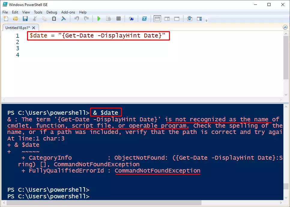 Hubungi operator “&” di PowerShell 1473_5