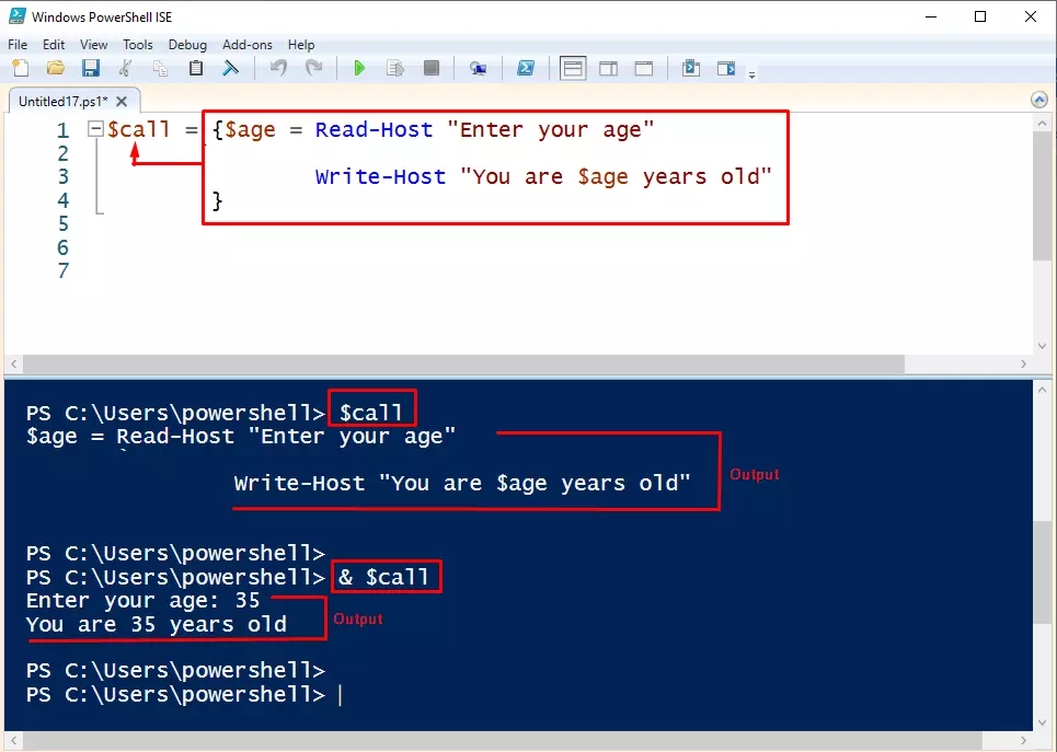 Hubungi operator “&” di PowerShell 1473_7