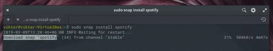 प्राथमिक OS पर Spotify कैसे स्थापित करें 1486_10