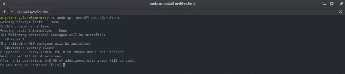 प्राथमिक OS पर Spotify कैसे स्थापित करें 1486_4