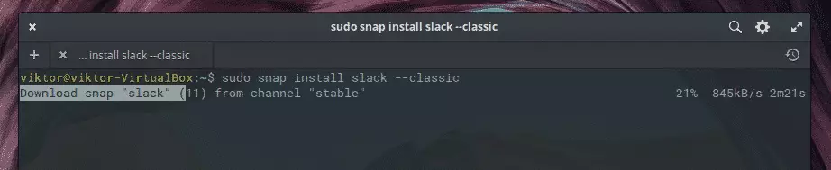 Slack'i temel işletim sistemine yükleyin 1496_5