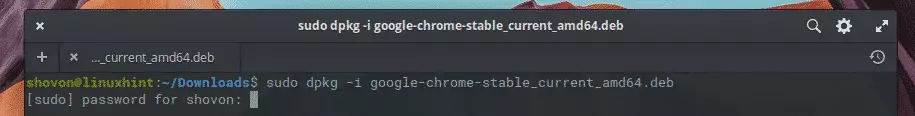 Telepítse a Google Chrome-ot az Elementary OS 5 Juno rendszerre 1499_12