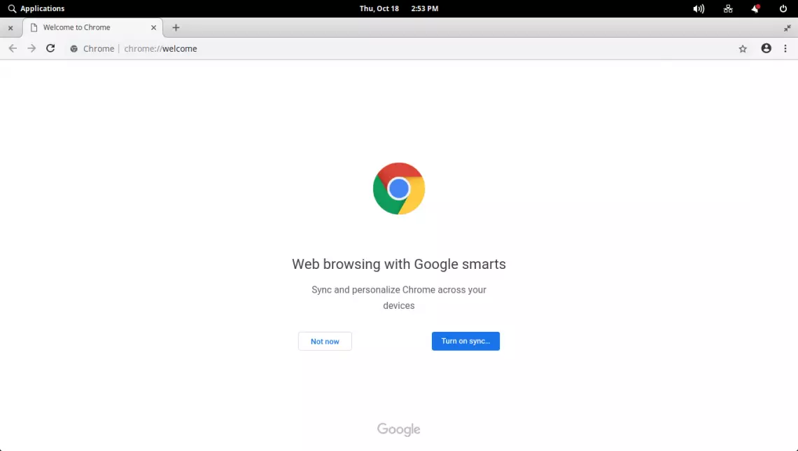 התקן את Google Chrome ב- Elementary OS 5 Juno 1499_19