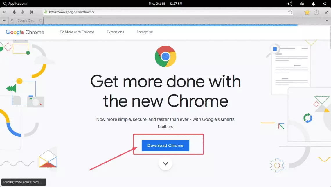 Fi Google Chrome sori ẹrọ lori OS Elementary 5 Juno 1499_2