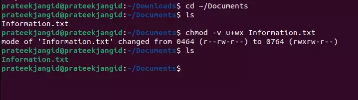 Linux'та окуу үчүн гана файлды кантип кайра жазуу керек 14_1