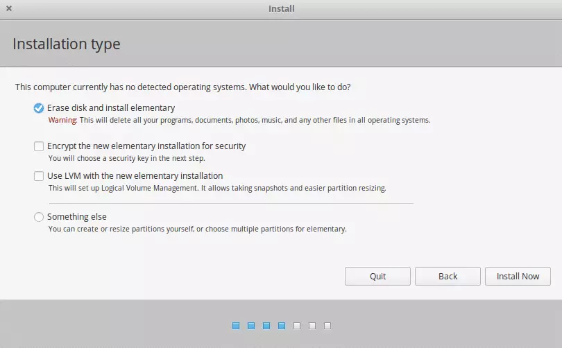 Elementary OS Loki instalēšana vietnē VirtualBox 1501_6